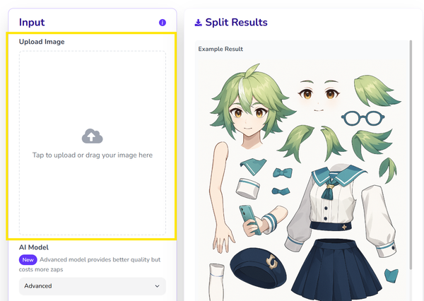 Transform Flat Art into Layered, Animation-Ready OC